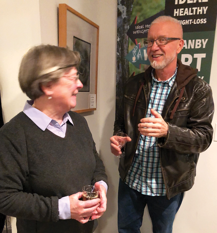 Granby Artists enjoy open house - Granby Drummer