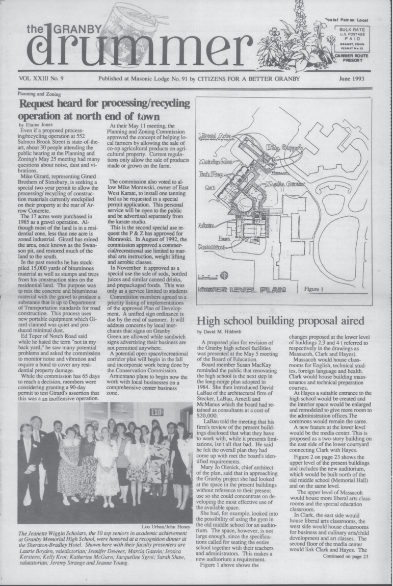 Headline news…in the 1990s and 2000s | Granby Drummer