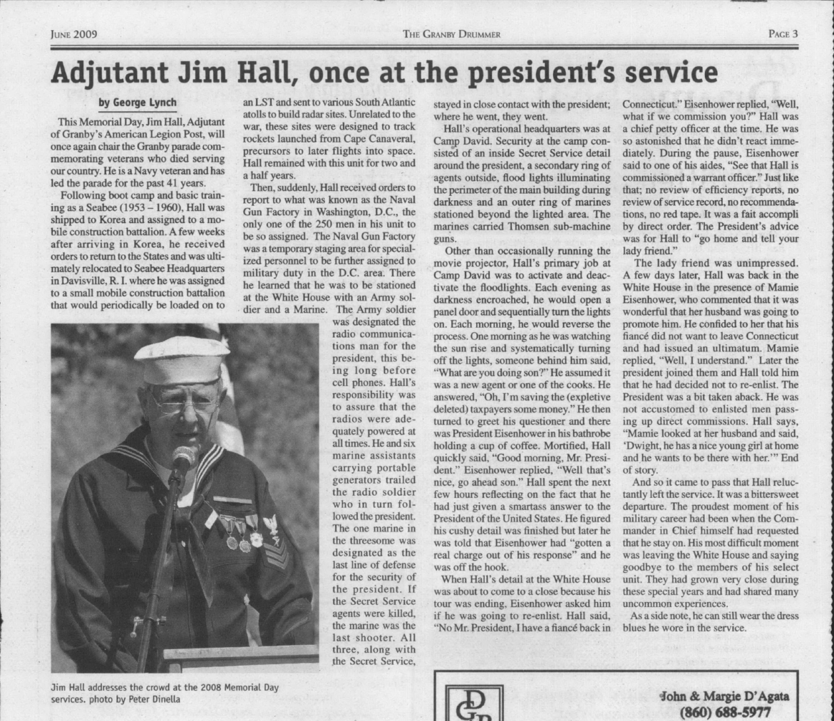 Headline news…in the 1990s and 2000s - Granby Drummer