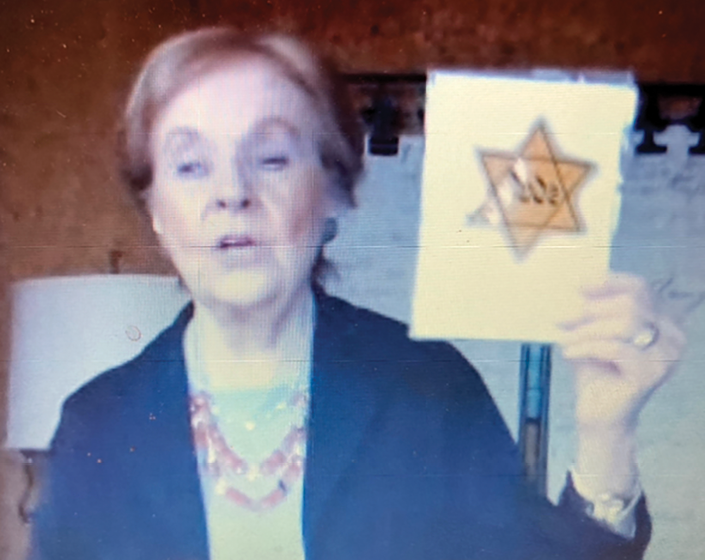 Holocaust survivor delivers message of perseverance, determination ...