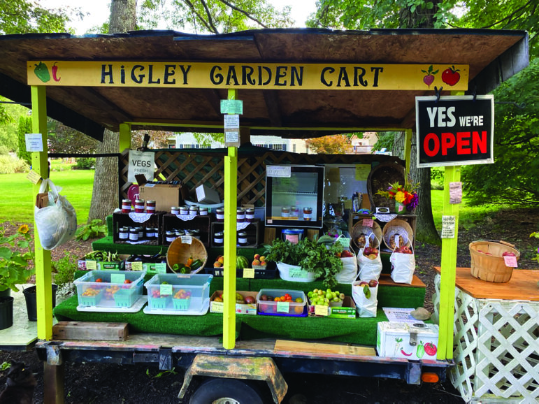 Cindy’s garden built Higley Garden Cart - Granby Drummer