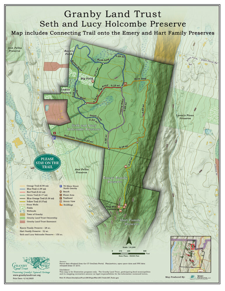 New GLT trail opens in North Granby: Visit the Emery/Hart Trail on the ...